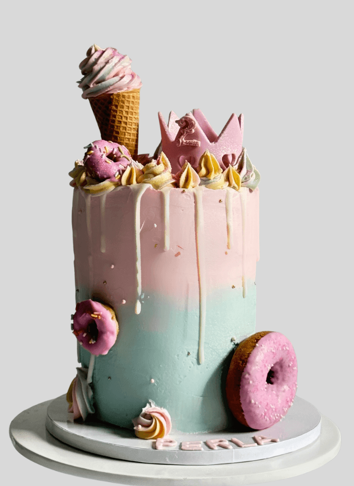 Donut Birthday Cake Ideas Images (Pictures)
