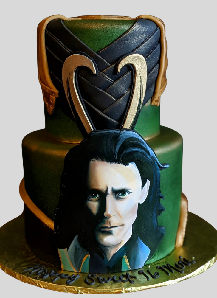 Loki Birthday Cake Ideas Images (Pictures)