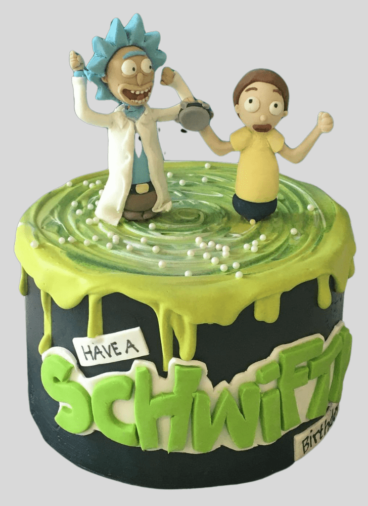 Rick and Morty Birthday Cake Ideas Images (Pictures)