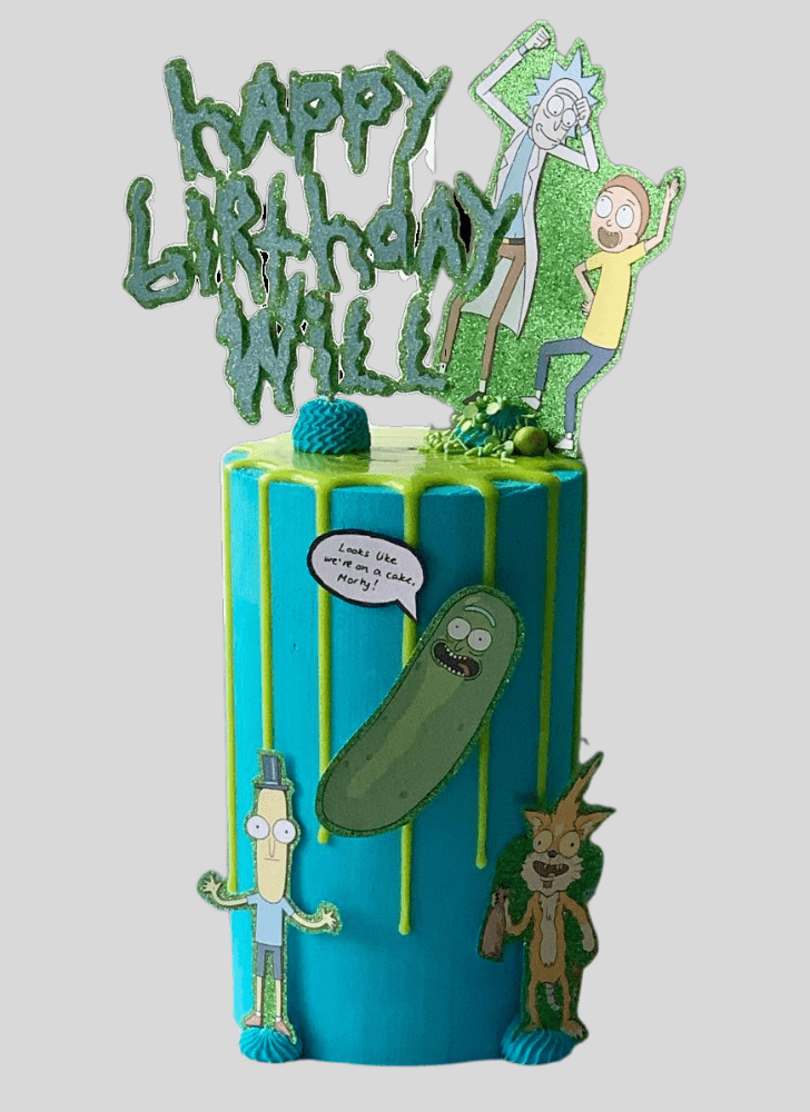 Rick and Morty Birthday Cake Ideas Images (Pictures)