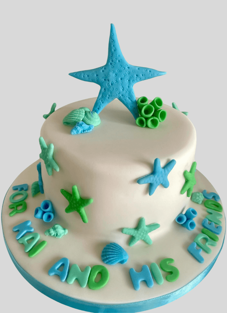Starfish Birthday Cake Ideas Images (Pictures)
