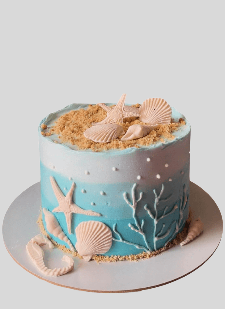 Starfish Birthday Cake Ideas Images (Pictures)