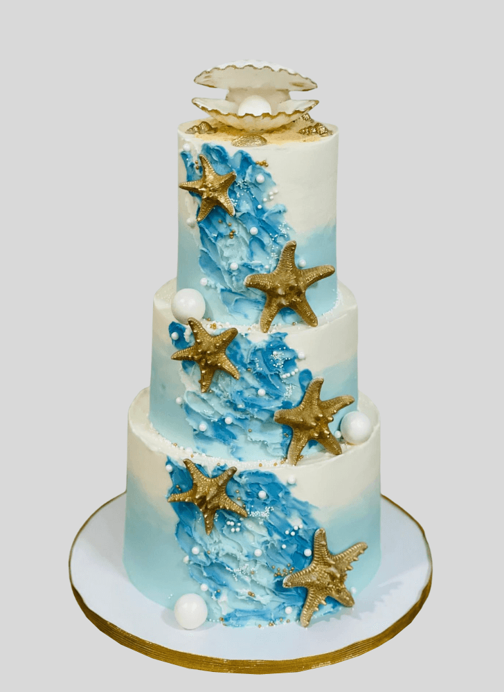 Starfish Birthday Cake Ideas Images (Pictures)